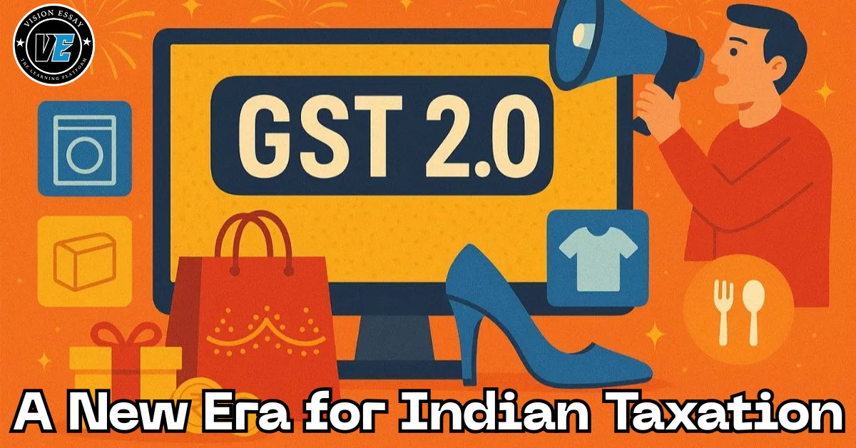 GST 2.0: A New Era For Indian Taxation » Vision Essay